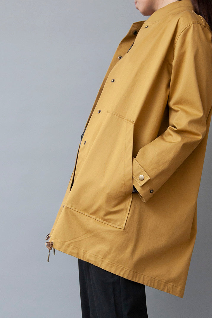 TWO-PIECE YELLOW PARKA JACKET – SomeMoment